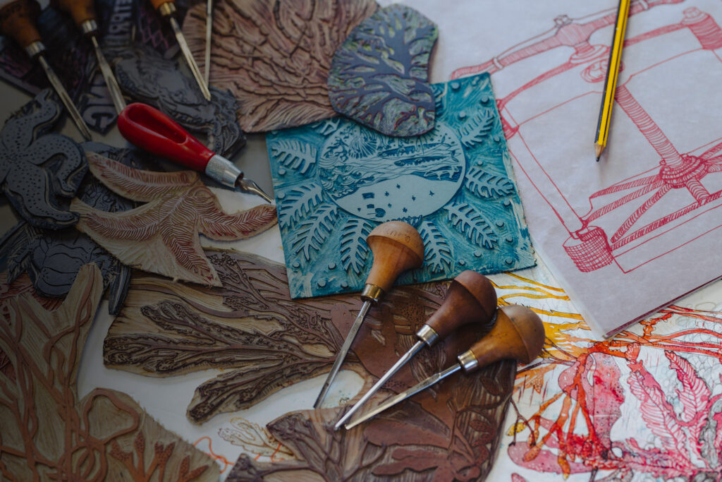 Printmaking Workshop - Art Journey Taipei, Taiwan